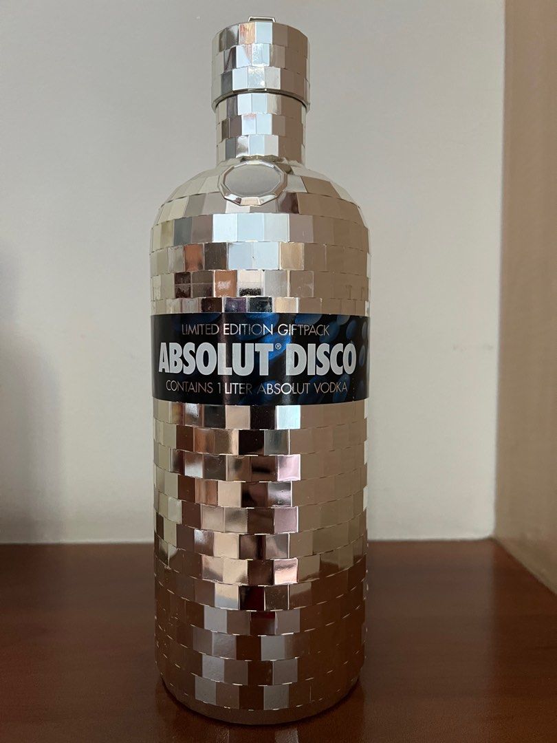 Absolut Disco limited edition giftpack 1 litre, Food & Drinks ...