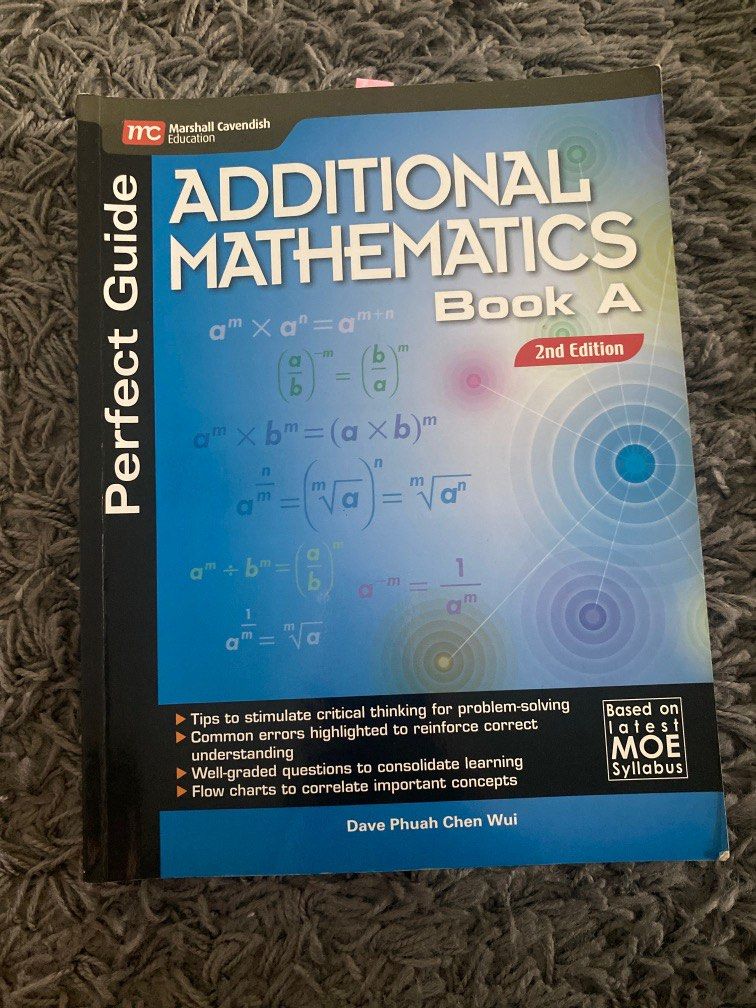 Additional Maths Book A and B ($10 each), Hobbies & Toys, Books ...