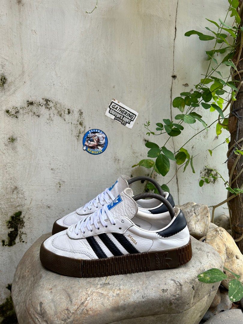 Adidas Samba Rose, Fesyen Wanita, Sepatu di Carousell