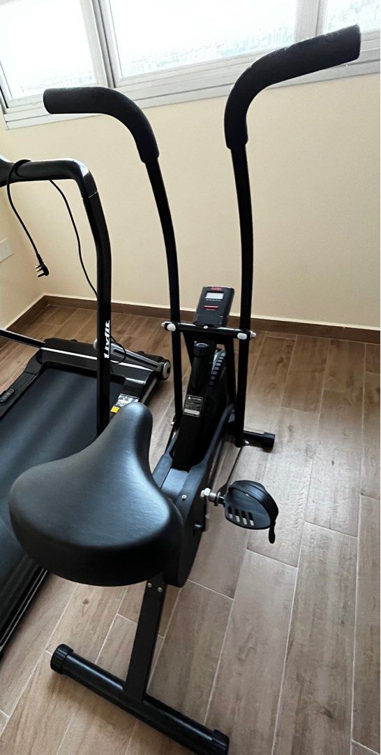 AIBI 2-Way Exercise Air Bike, Sports Equipment, Exercise & Fitness ...