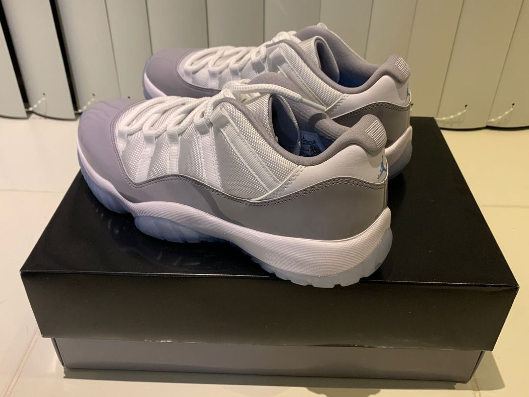 AIR JORDAN 11 LOW CEMENT GRAY, Men's Fashion, Footwear, Sneakers on ...
