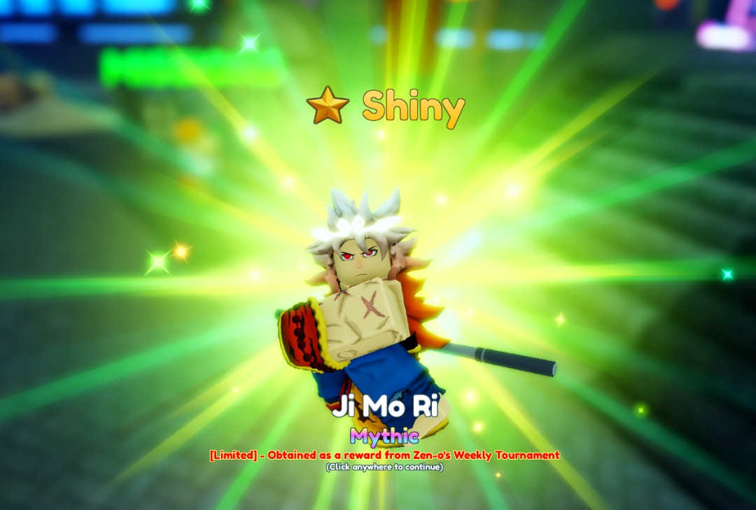 Anime Adventures Shiny Jin Mori Video Gaming Gaming Accessories In Game Products On Carousell