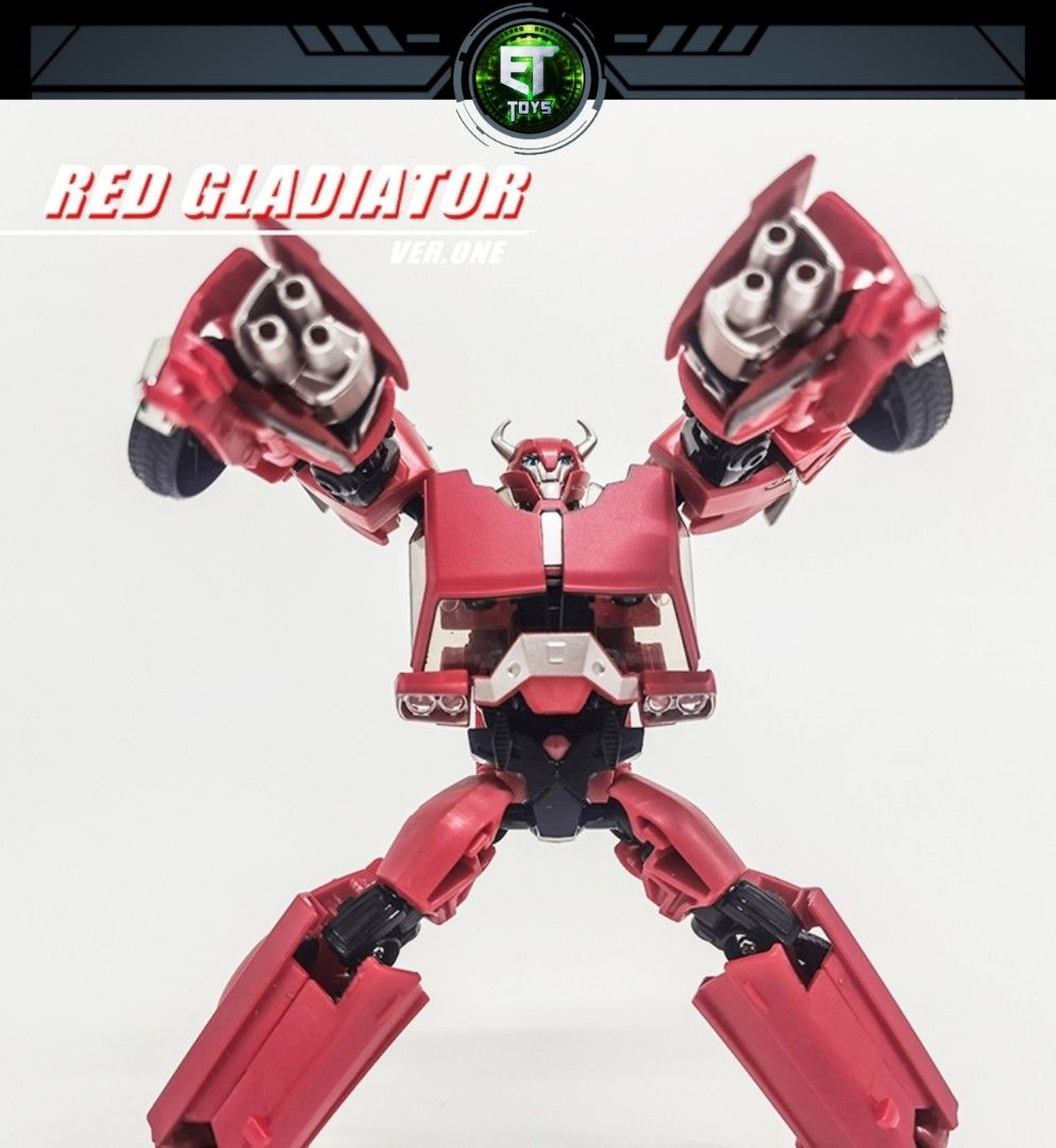 APC Toys Red Gladiator Cliffjumper Transformers Prime TFP First Edition ...