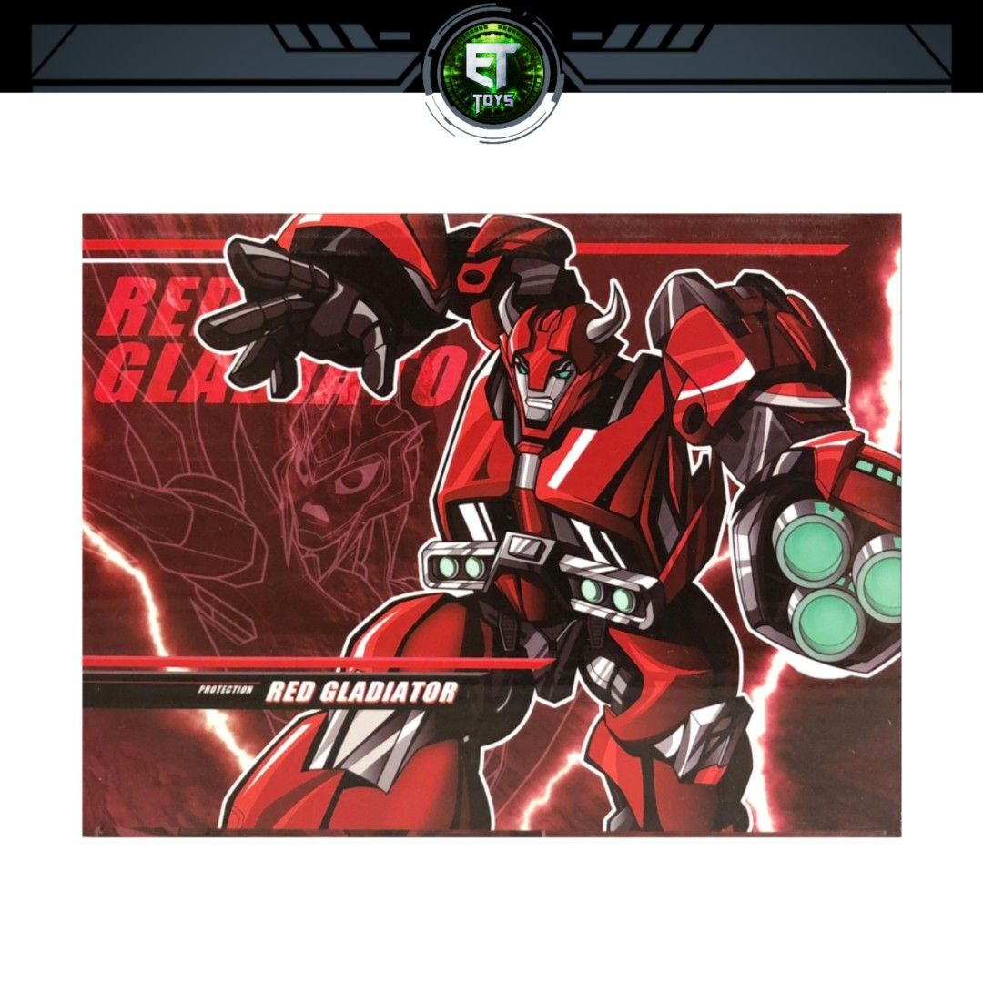 APC Toys Red Gladiator Cliffjumper Transformers Prime TFP First Edition ...