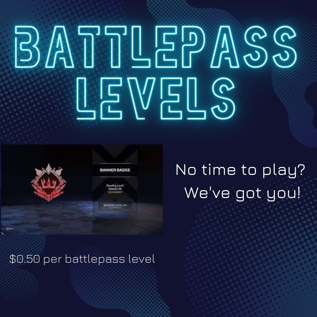 [PC] Apex Legends Badge Boosting and Account Levelling, Video Gaming ...