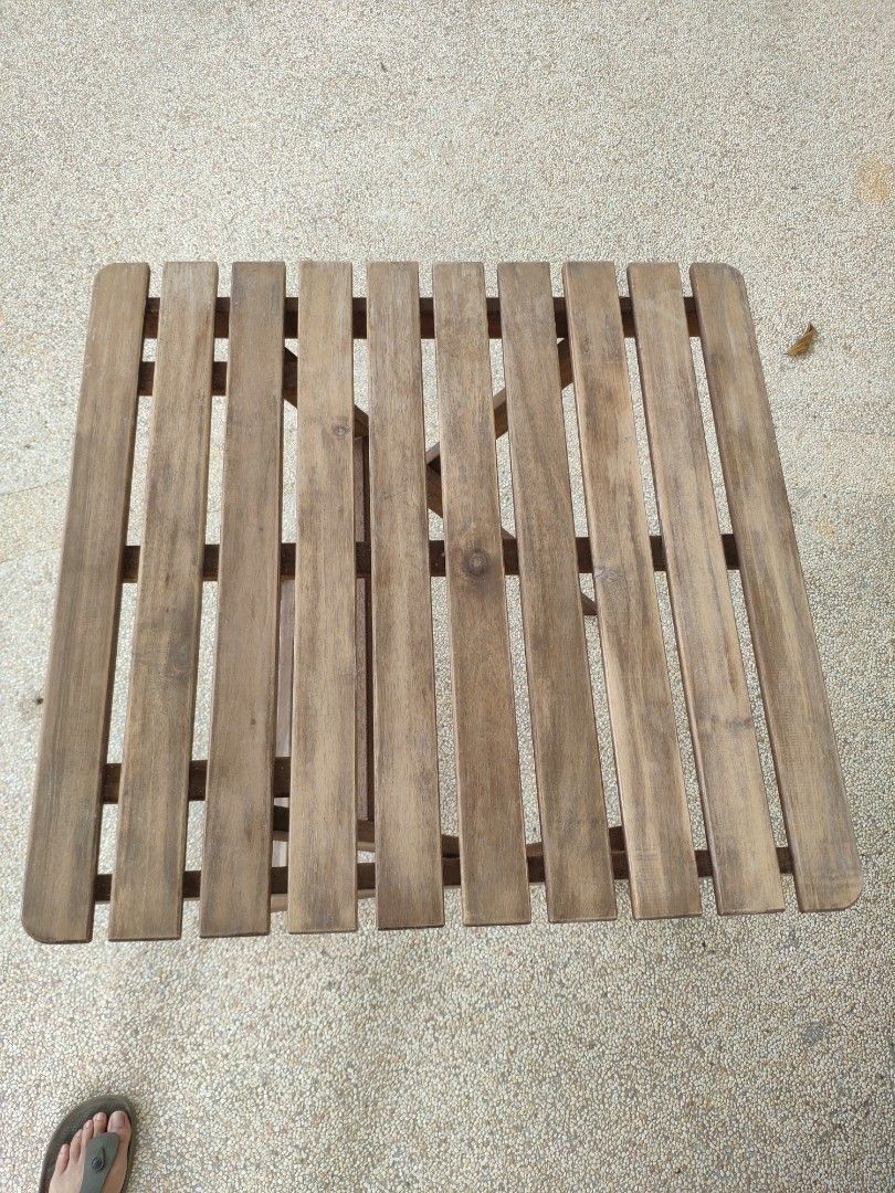 Askholmen foldable table, Furniture & Home Living, Outdoor Furniture on ...