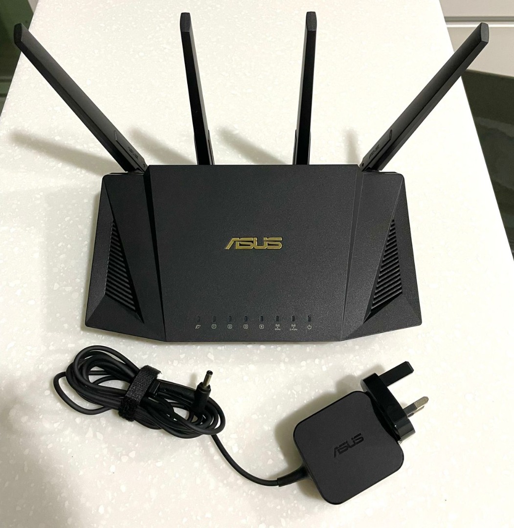 Asus RT-AX3000 Wi-fi 6 Router (Support AiMesh), Computers & Tech, Parts ...