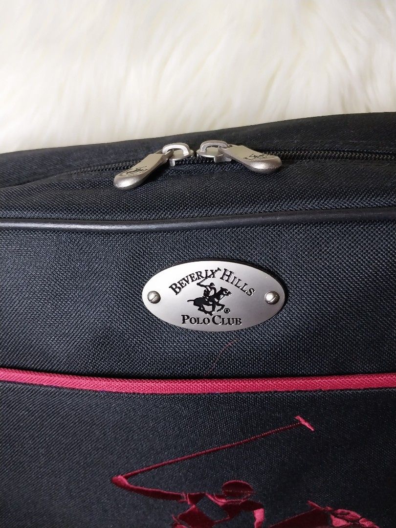 Authentic Beverly Hills Polo Club travel bag/ laptop bag on Carousell