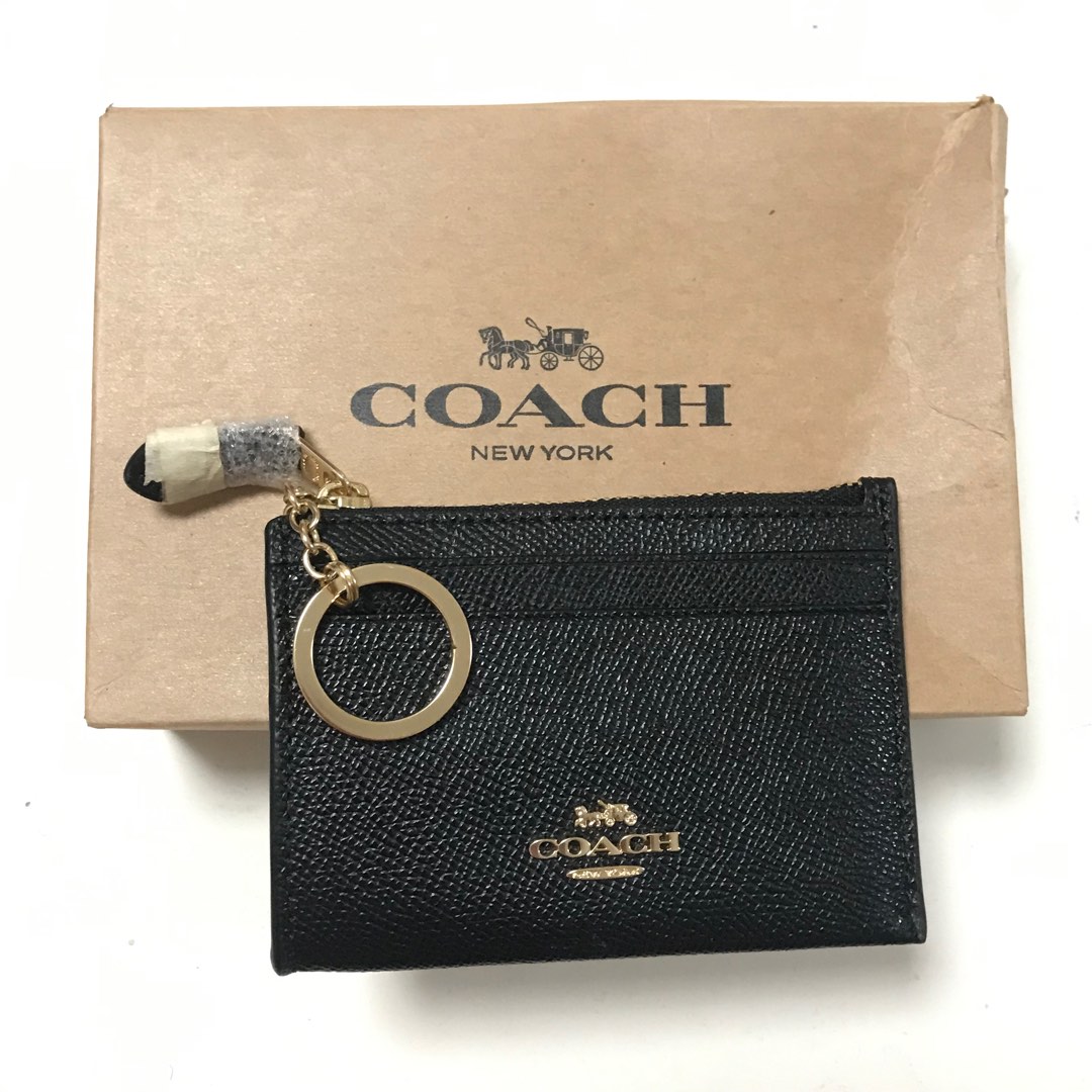 Authentic Coach Coin Pouch, Women's Fashion, Bags & Wallets, Wallets ...