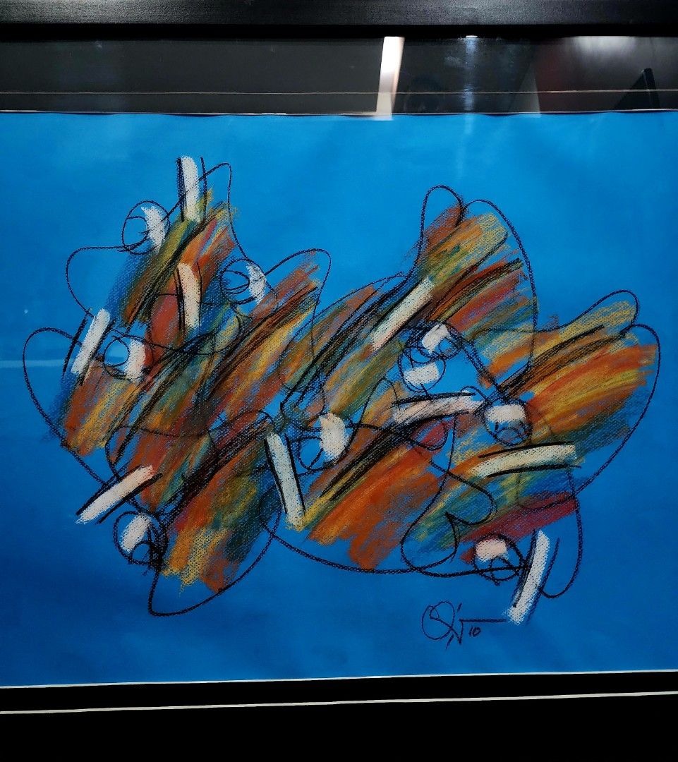 Authentic Olazo (Soft Pastel Painting) with Original Certificate, Furniture & Home Living, Home ...