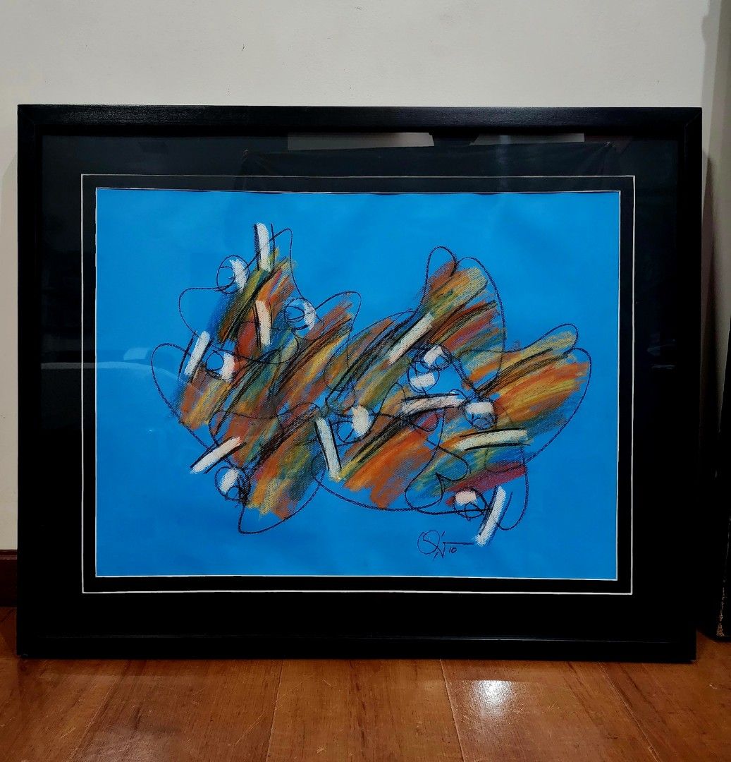 Authentic Olazo (Soft Pastel Painting) with Original Certificate ...