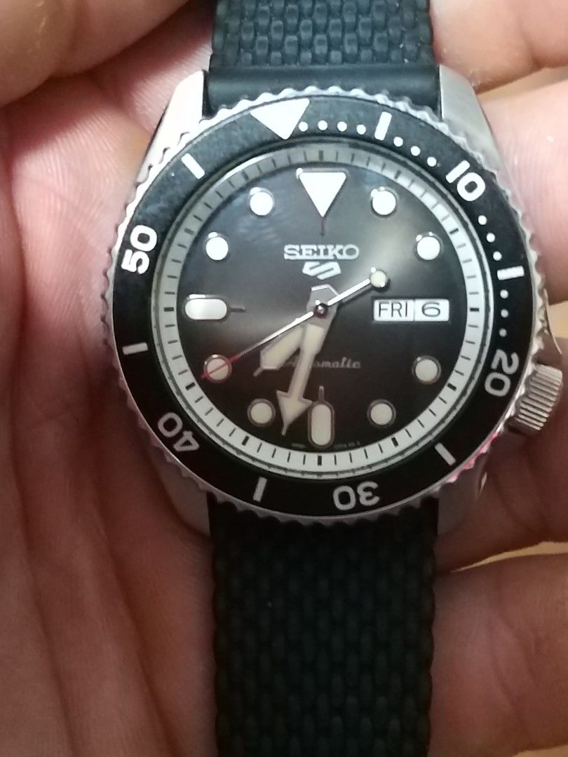 Authentic seiko Automatic SRPD73K2 sunburst black, Sports Equipment ...