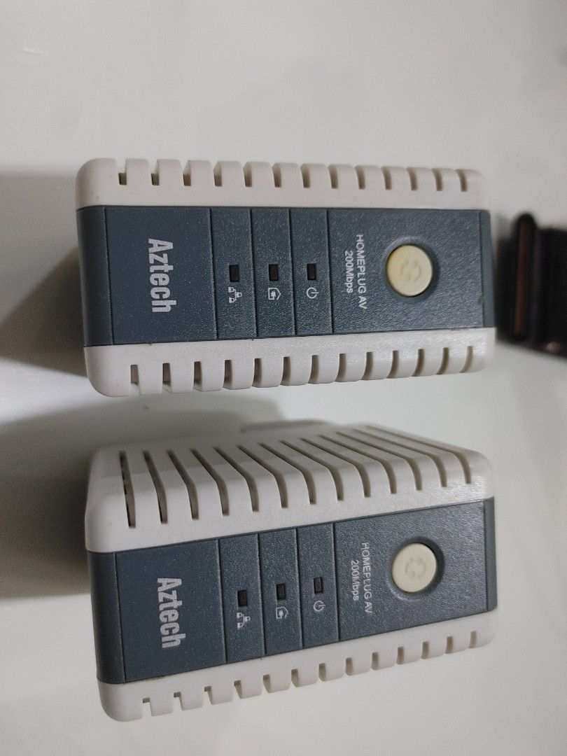 Aztech 200Mbps Powerline, Computers & Tech, Parts & Accessories ...