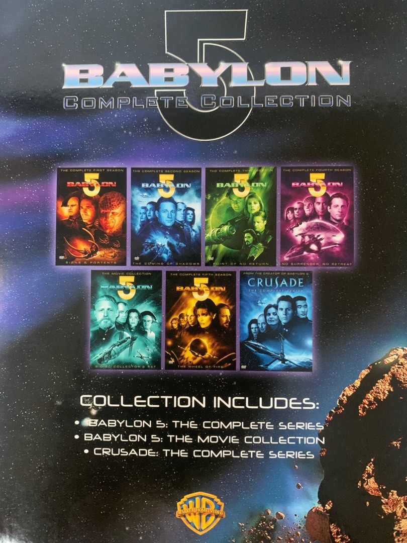 Babylon 5 Box set| Complete Collection DVD, Hobbies & Toys, Music & Media, CDs & DVDs on Carousell