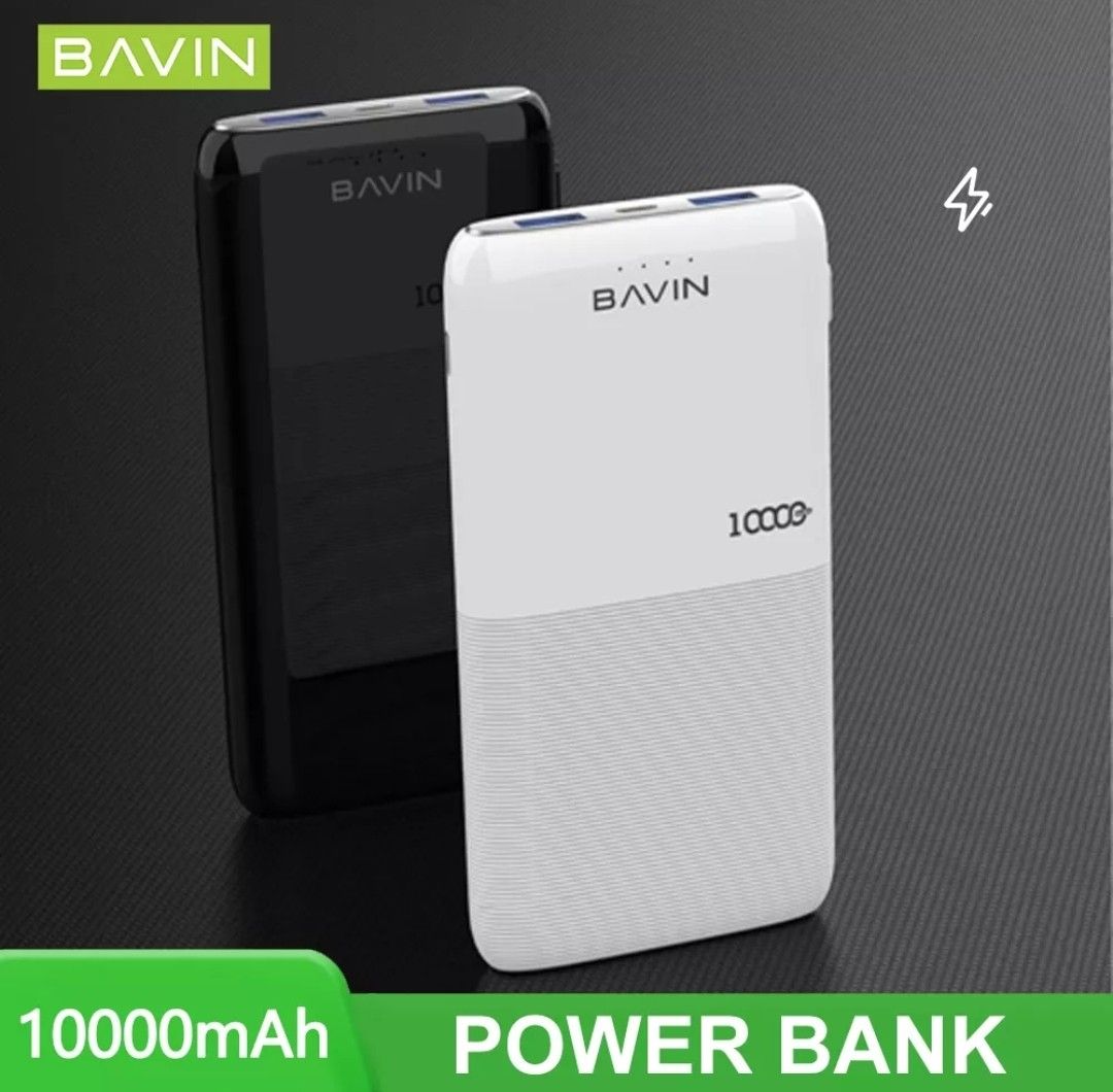 BAVIN 10K FAST CHARGING POWERBANK, Mobile Phones & Gadgets, Mobile ...