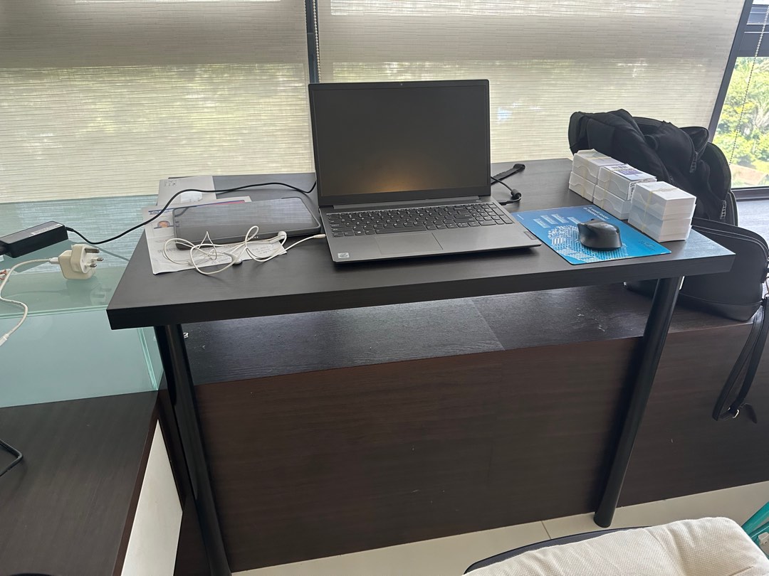 Bay window study table , Furniture & Home Living, Furniture, Tables ...