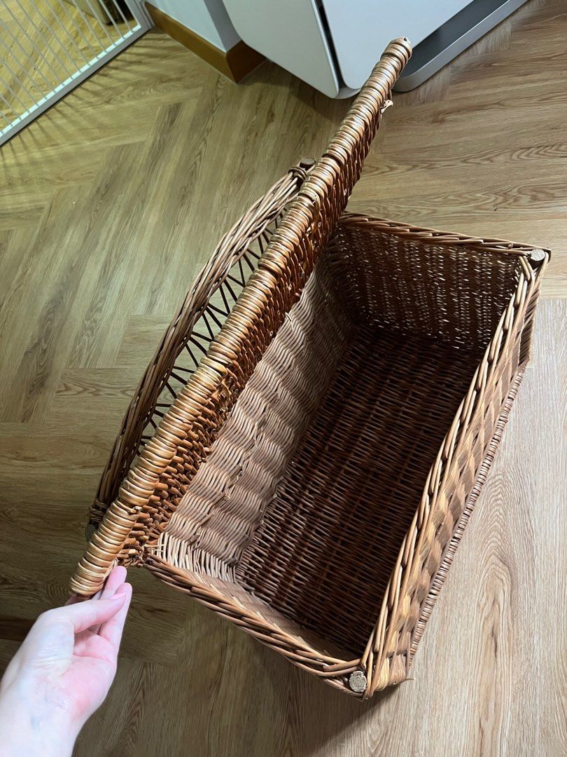 Beautiful Cane Basket storage, Food & Drinks, Gift Baskets & Hampers on ...
