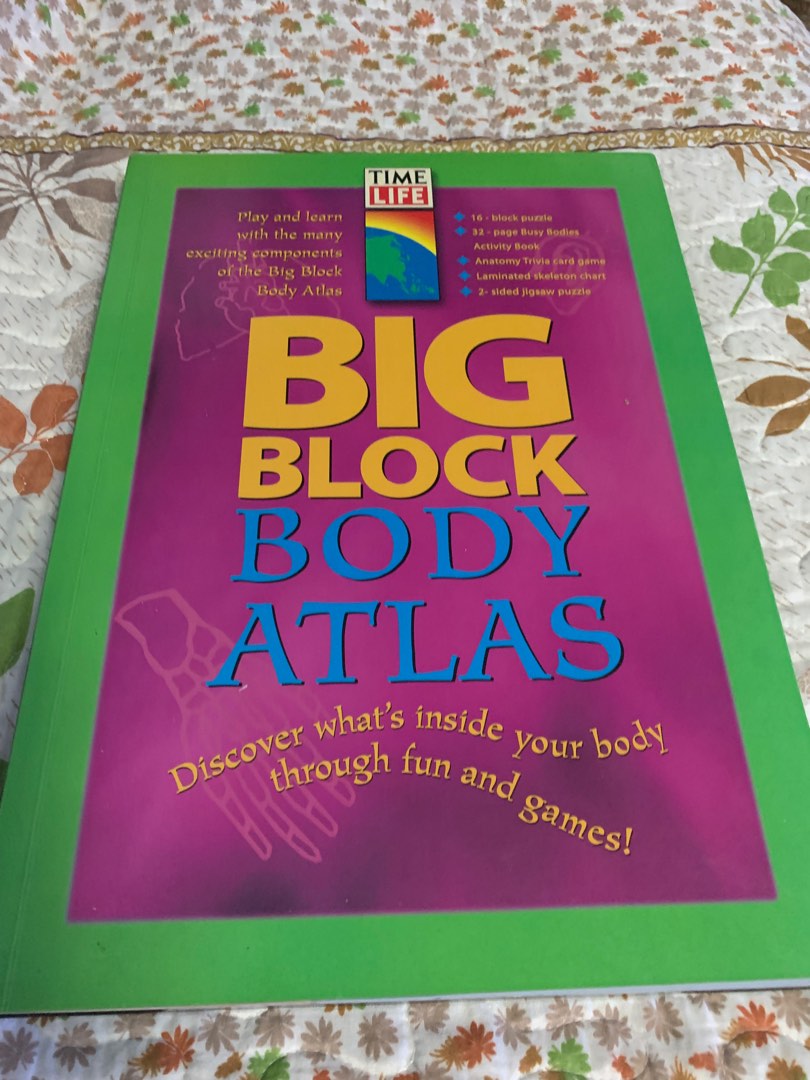 Big Block Book Atlas, Hobbies & Toys, Books & Magazines, Children's ...