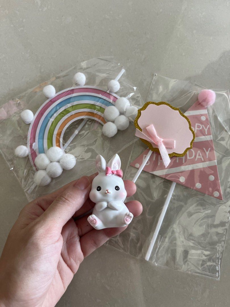 Birthday Cake Topper Set, Babies & Kids, Infant Playtime on Carousell