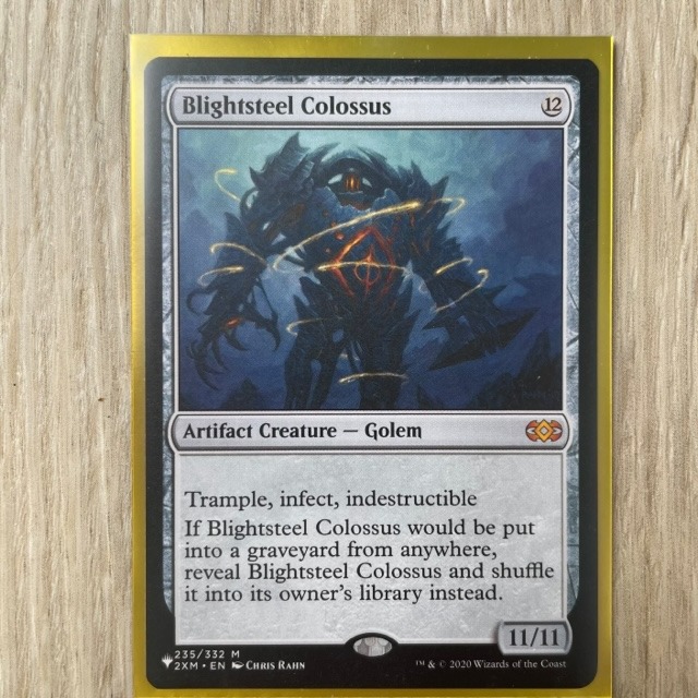 Blightsteel Colossus #235 Mythical Rare The List MTG Magic: The ...