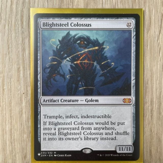Blightsteel Colossus #235 Mythical Rare The List MTG Magic: The ...