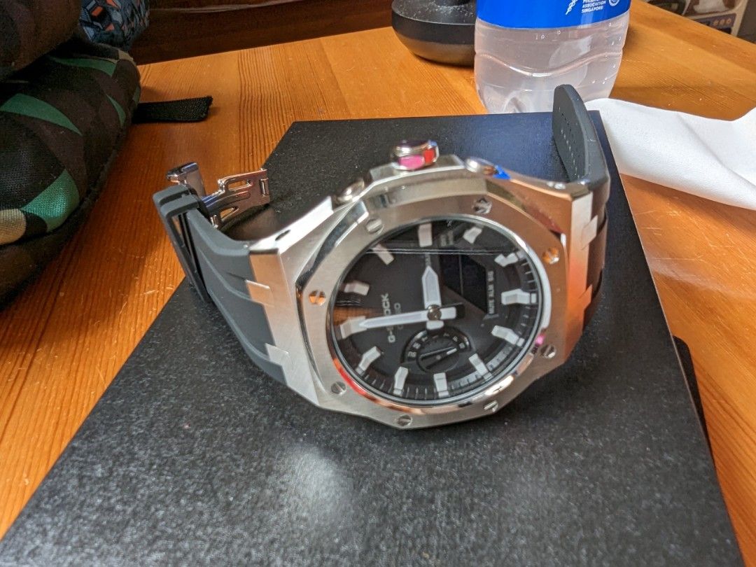 Brand New Casioak mod kit full set (no watch), Luxury, Watches on Carousell