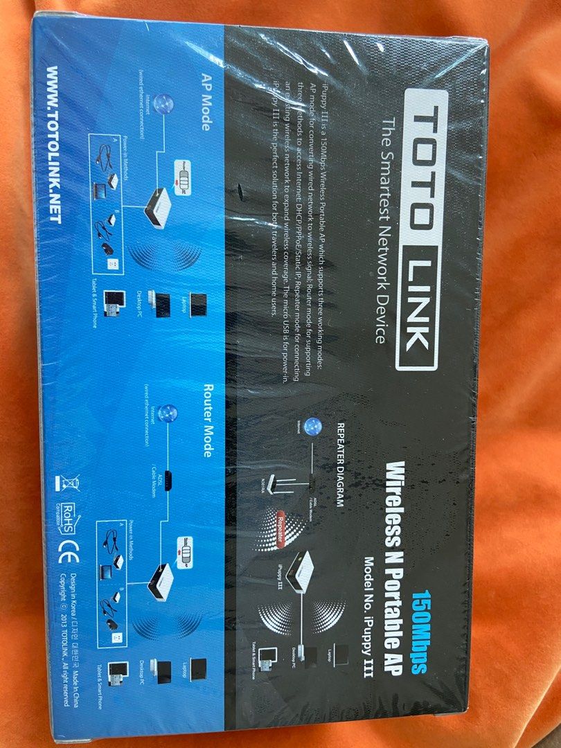Router Brand New Toto Link, 電腦＆科技, 電腦周邊及配件, 電腦線、轉接線及轉換器 - Carousell