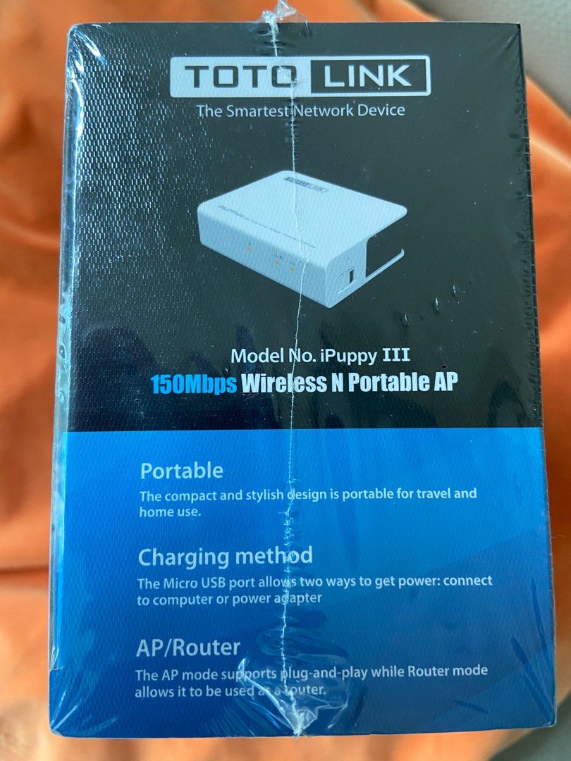 Router Brand New Toto Link, 電腦＆科技, 電腦周邊及配件, 電腦線、轉接線及轉換器 - Carousell