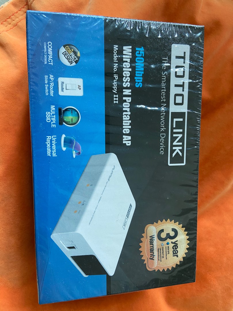 Router Brand New Toto Link, 電腦＆科技, 電腦周邊及配件, 電腦線、轉接線及轉換器 - Carousell