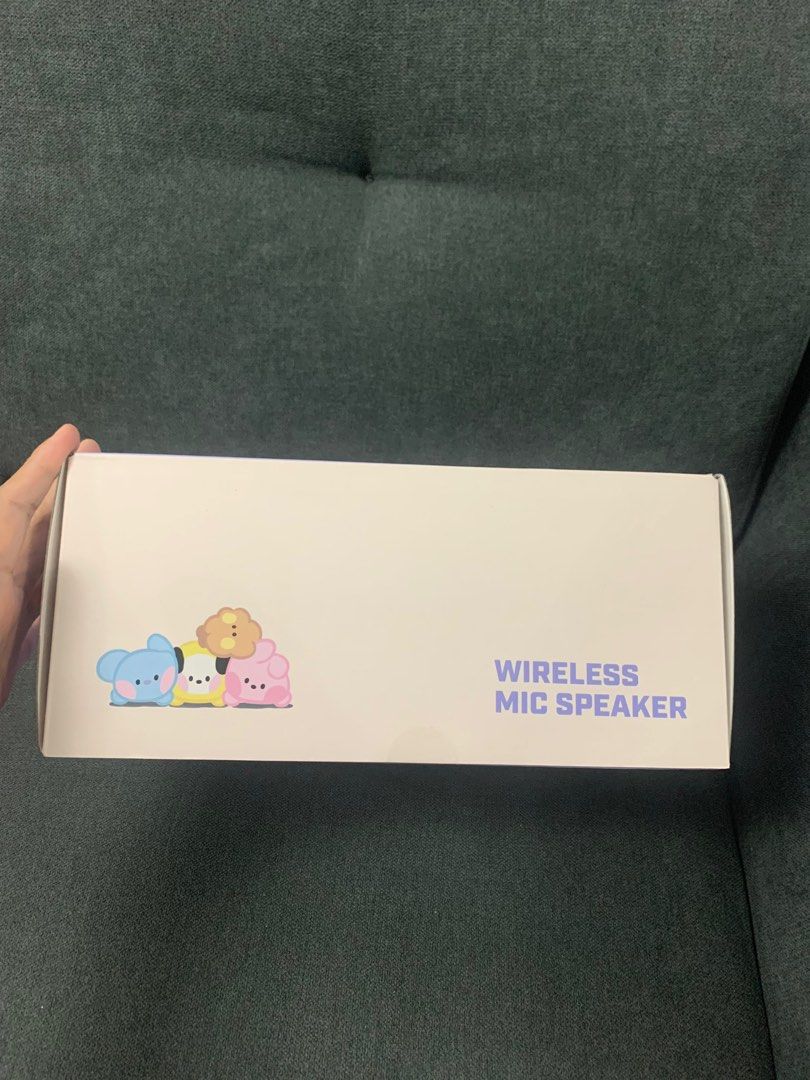 BT21 Cooky minini bluetooth mic speaker on Carousell