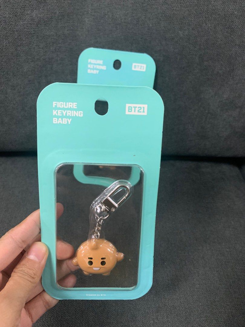 BT21 Shooky Baby Figure Keyring, Hobbies & Toys, Memorabilia & Collectibles, K-Wave on Carousell
