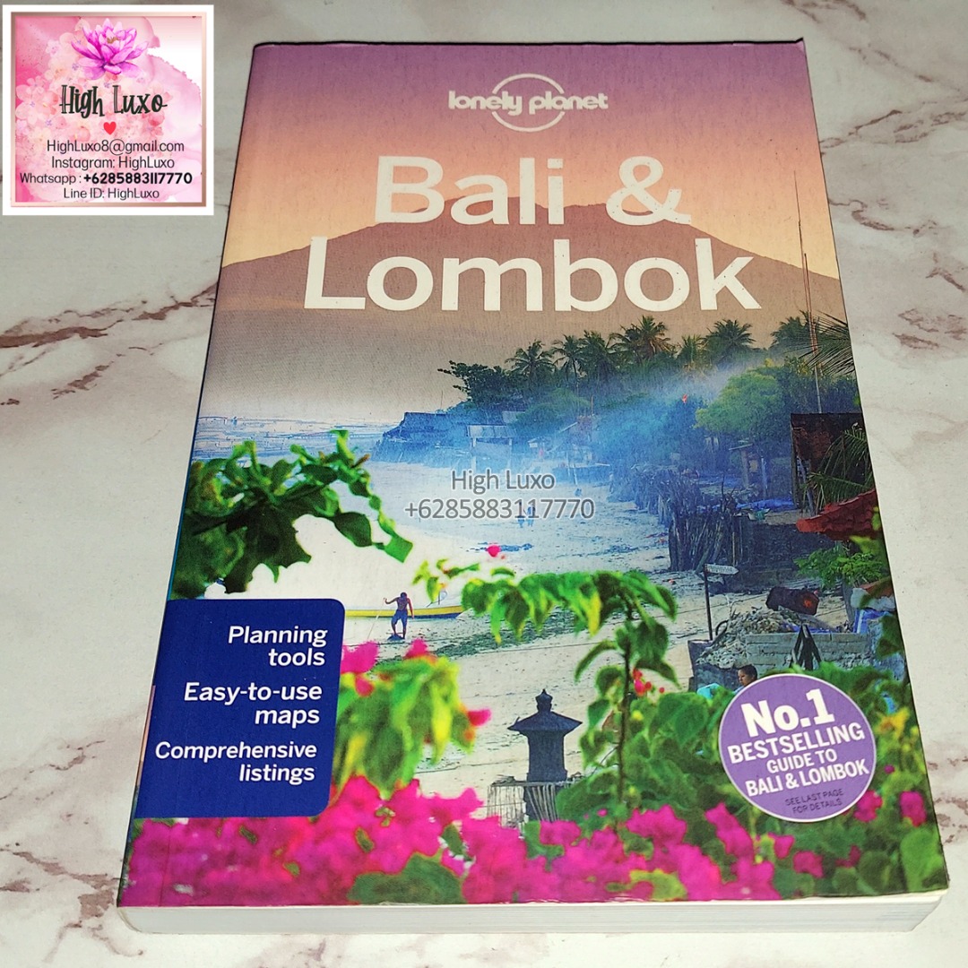 Buku Travel Lonely Planet Bali & Lombok Guide Book English Language ...