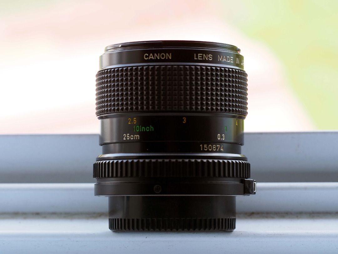Canon Macro 50mm f3.5 FD, Photography, Lens & Kits on Carousell