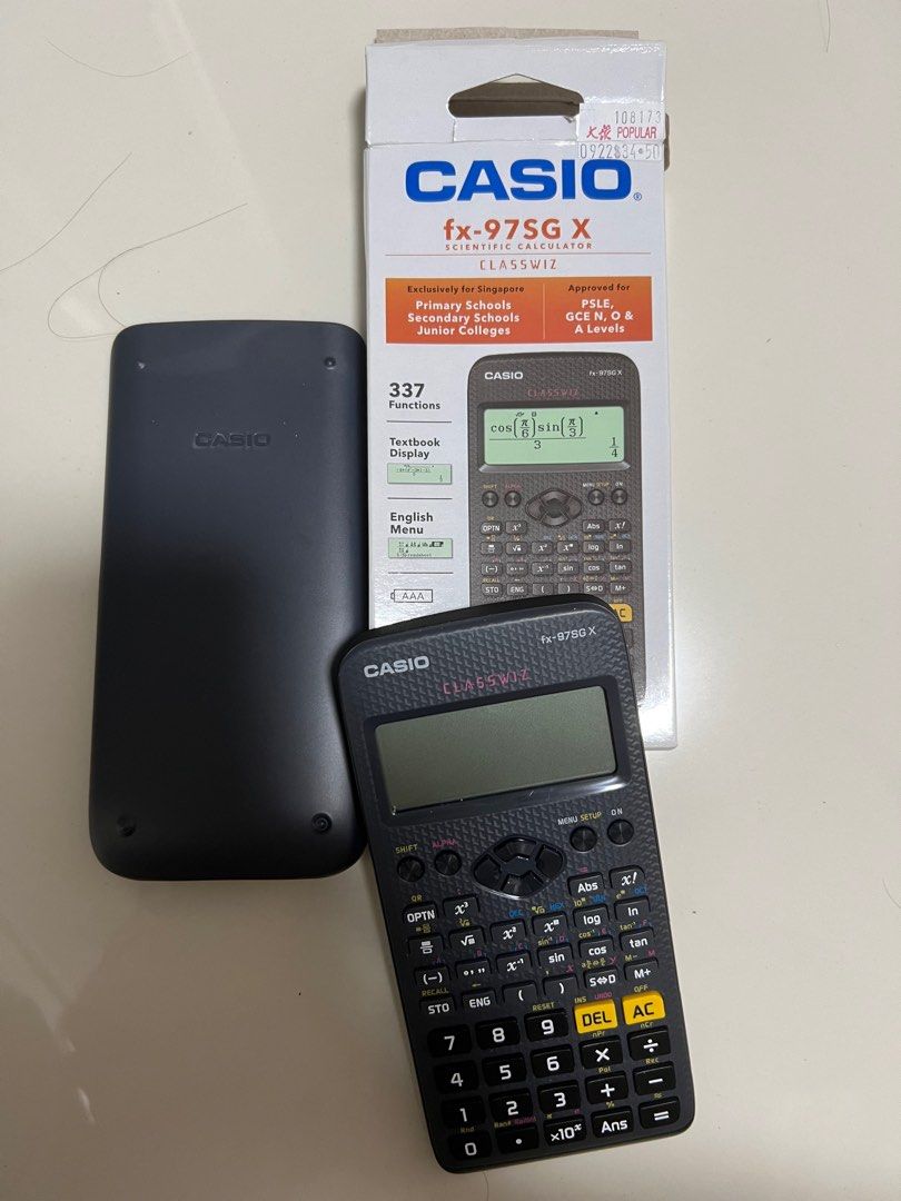 Casio Calculator 97 SG X, Hobbies & Toys, Stationery & Craft ...