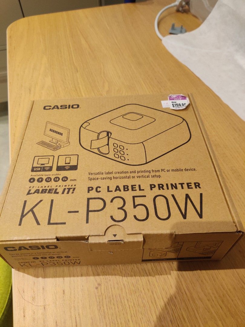 Casio Labeling Machine KL-P350W Bundle Deal, Computers & Tech, Printers, Scanners & Copiers on ...