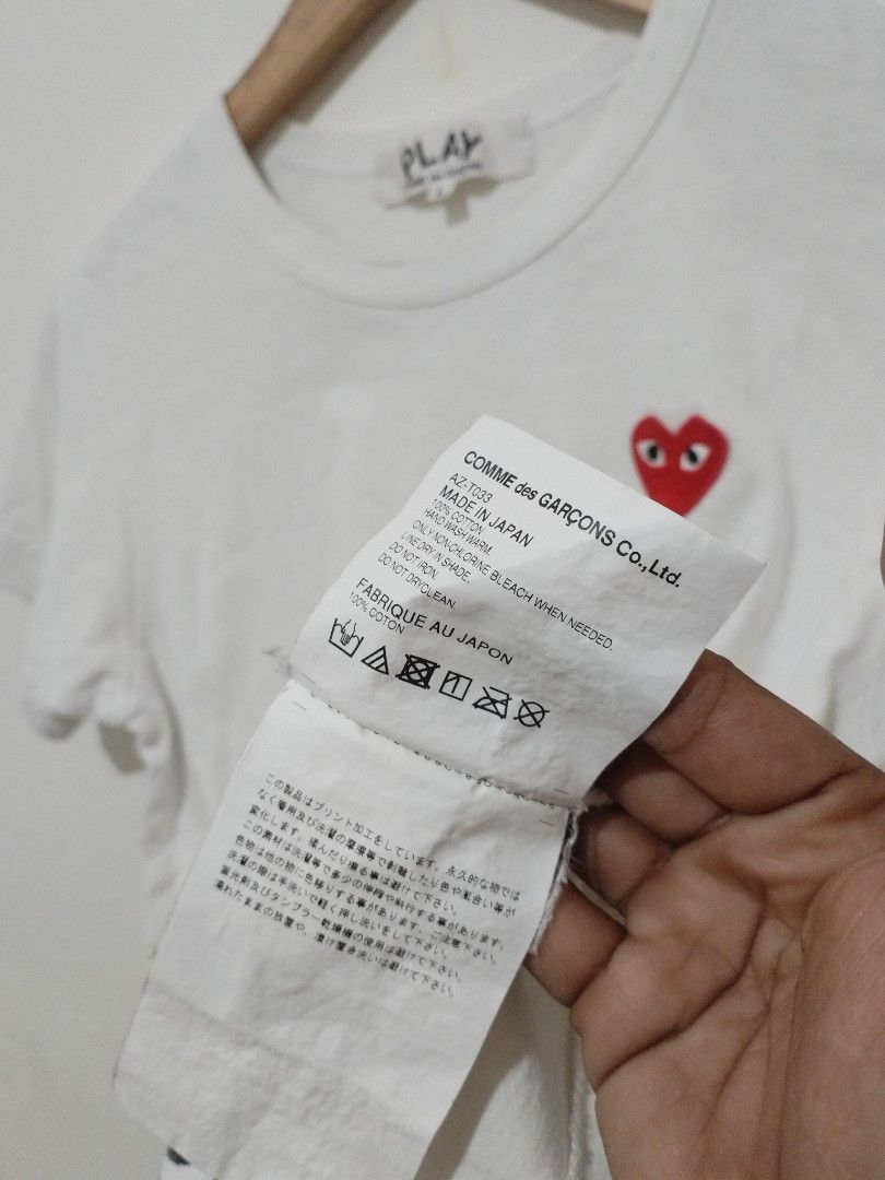 CDG PLAY, Women's Fashion, Tops, Shirts on Carousell