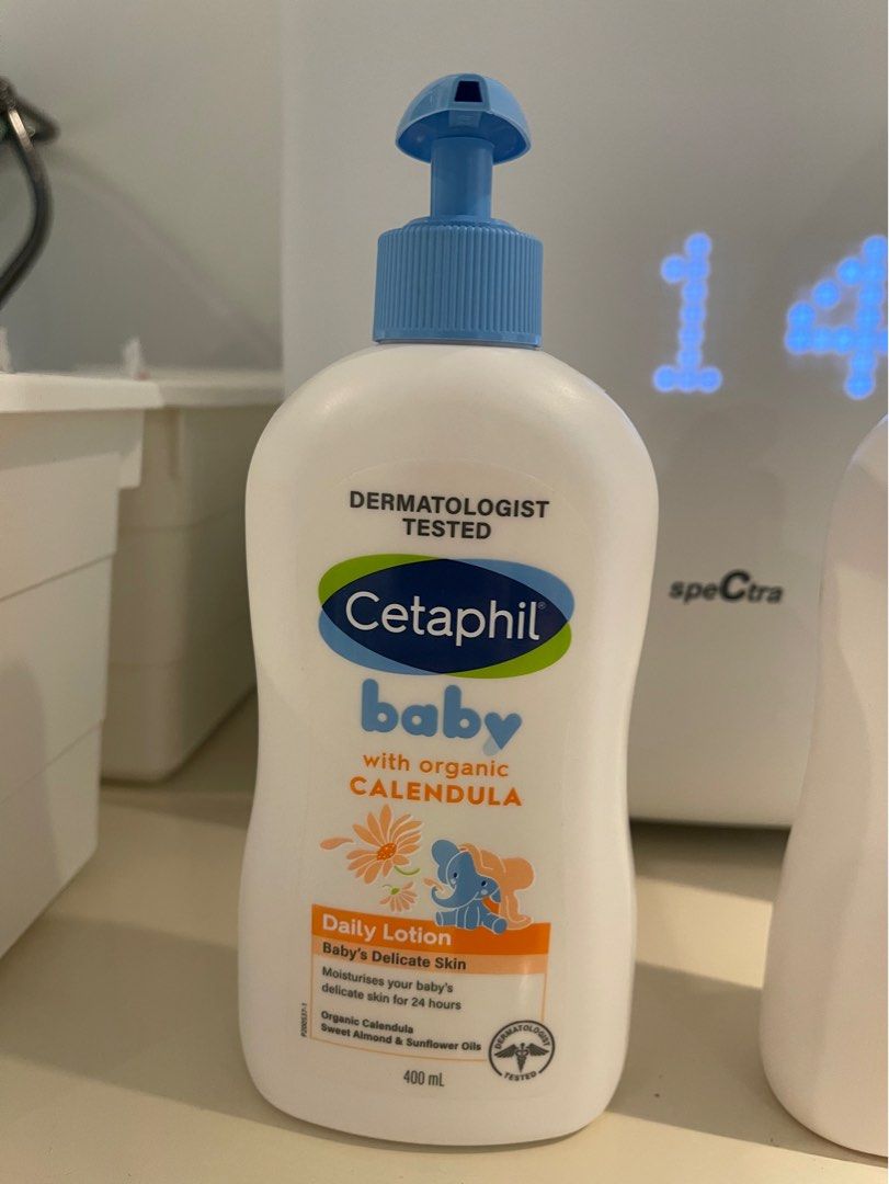 Cetaphil Calendula baby Lotion 400 ml, Babies & Kids, Bathing ...