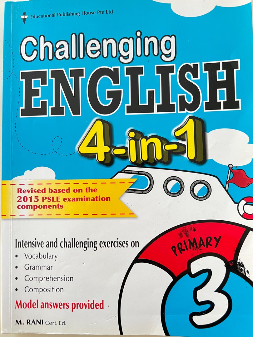 Challenging English 4-in-1, Hobbies & Toys, Books & Magazines ...