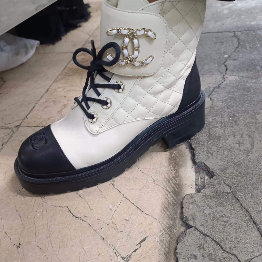 Chanel Boots Women s Fashion Footwear Boots On Carousell Chanel Boots Women s Fashion Footwear Boots On Carousell
