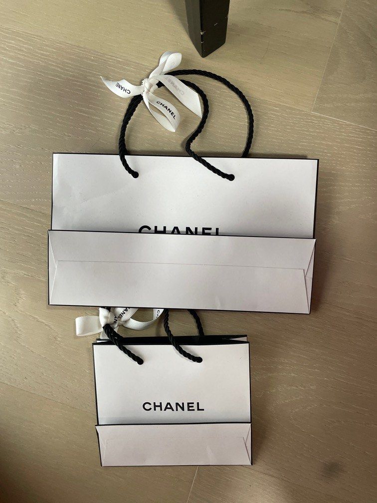 Chanel Paper bags, Luxury, Accessories on Carousell