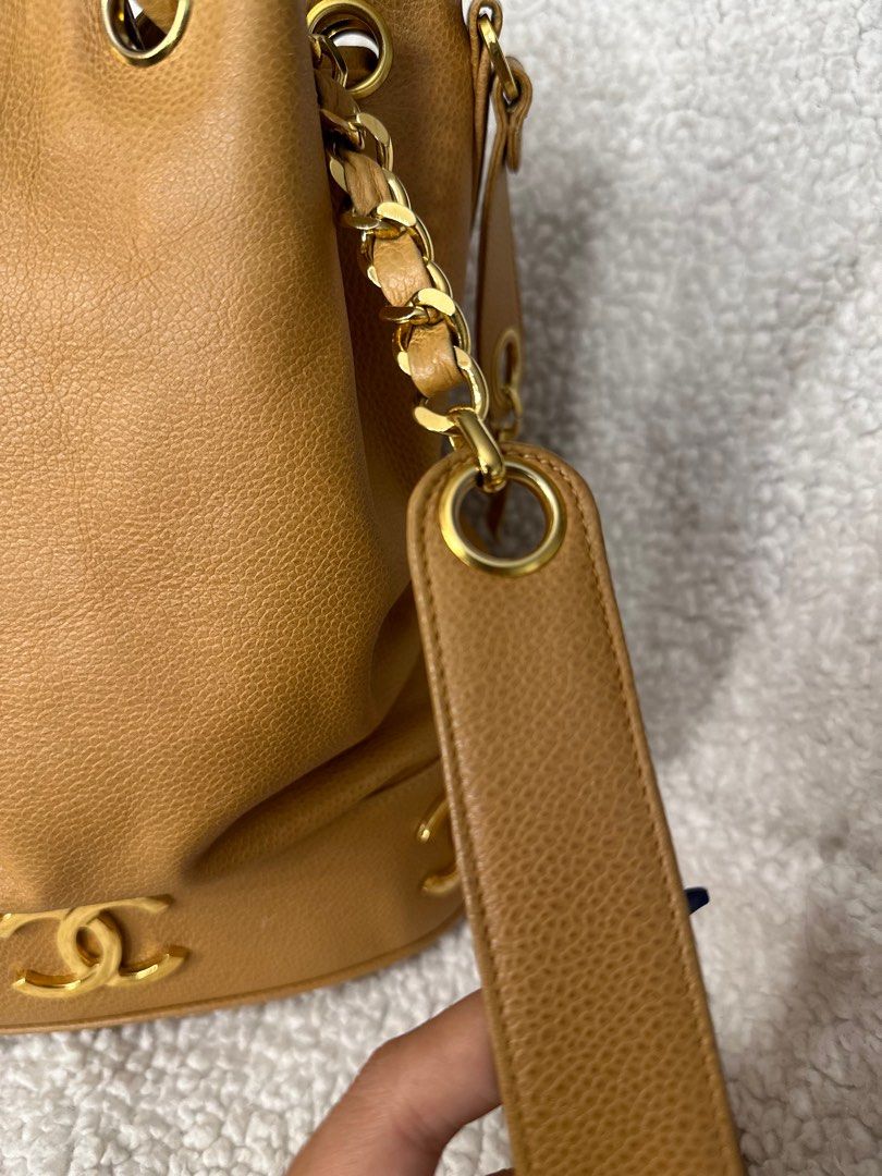 Chanel Triple CC bucket bag, Luxury, Bags & Wallets on Carousell