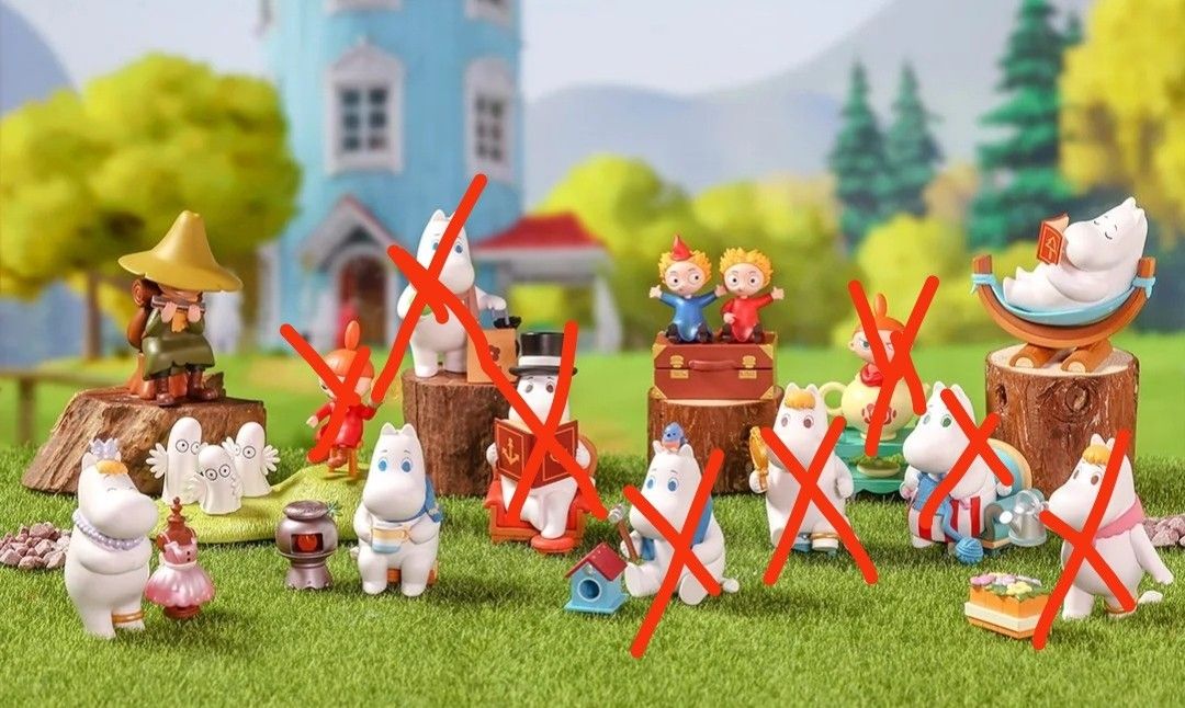 cheapest to clear! POPMART harry potter moomin valley Sunnyside ...