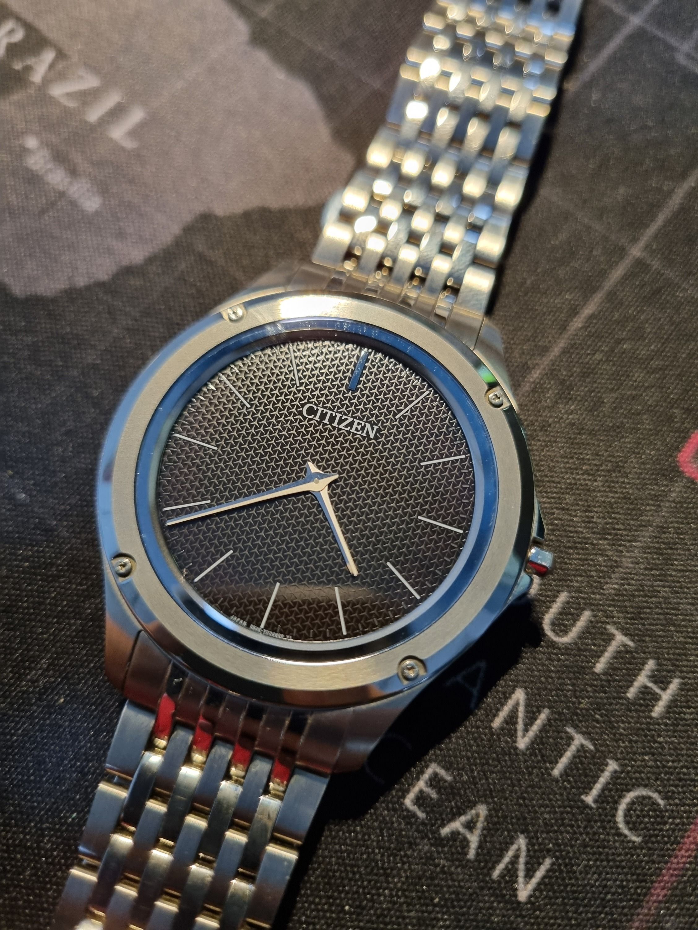 Citizen One AR5000-50E (39mm case/2.98mm thick), Luxury, Watches on ...