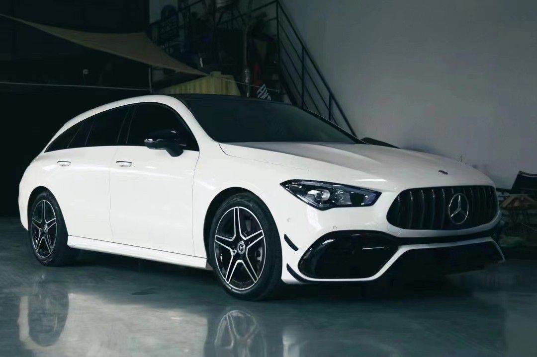 CLA W118 NEW FACELIFT AMG BODYKIT CONVERSION FOR CLA 45, Car Accessories, Accessories on Carousell