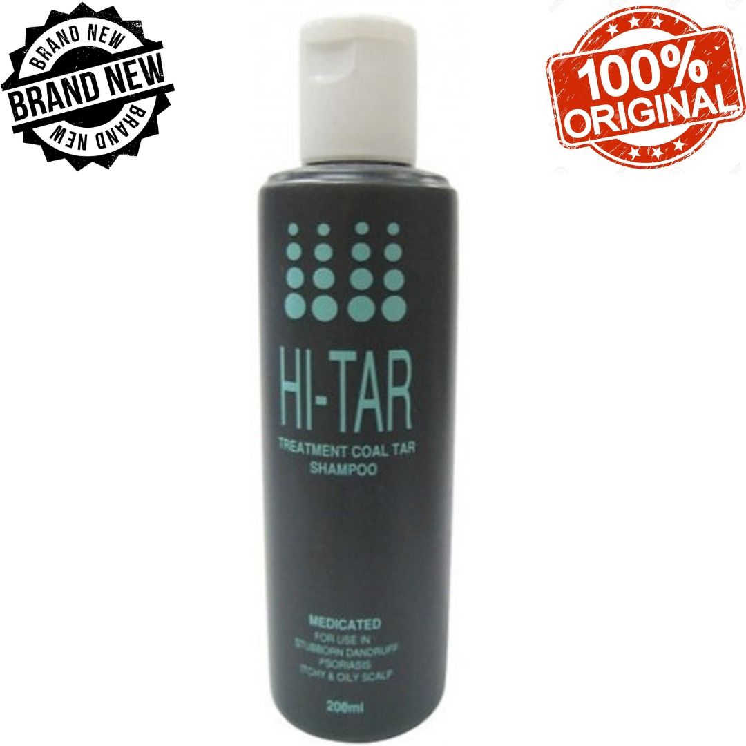 Coal Tar 25% Shampoo 200mL Relieve Itching Psoriasis Dandruff and Oily ...