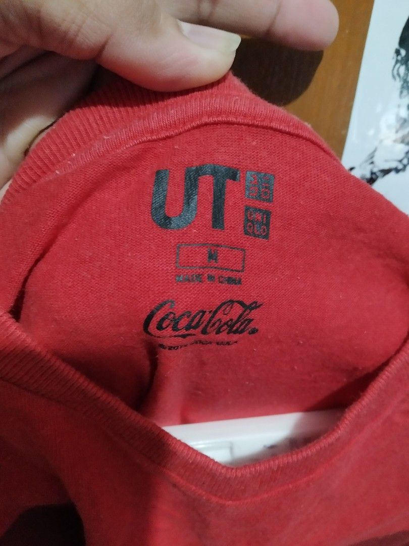 Coke x Uniqlo, Men's Fashion, Tops & Sets, Tshirts & Polo Shirts on ...