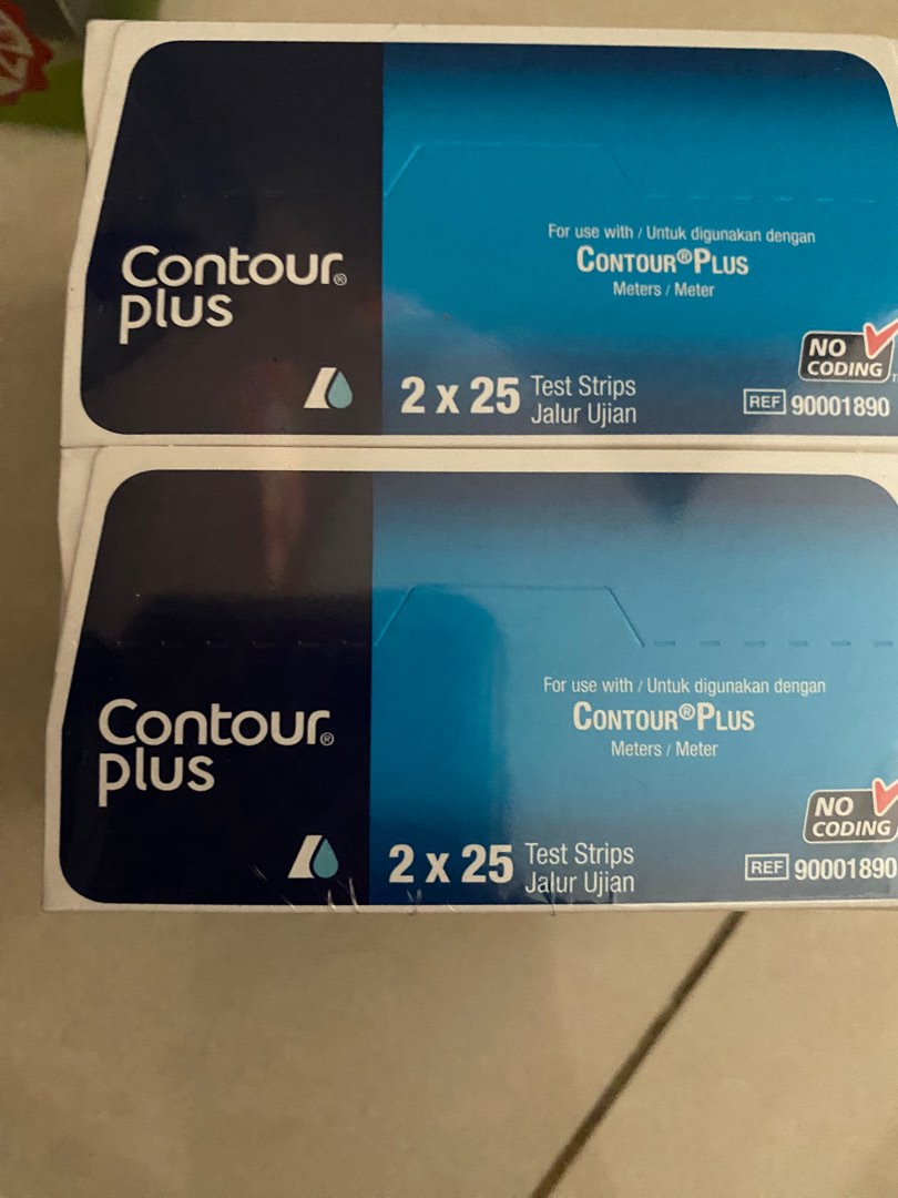 Contour plus test strip, Health & Nutrition, Medical Supplies & Tools ...