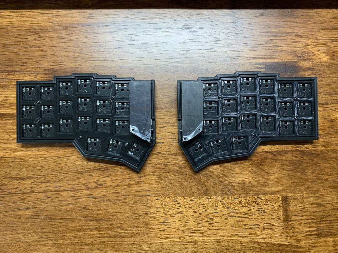 Corne CRKBD 40% split ergonomic keyboard low profile choc, Computers ...