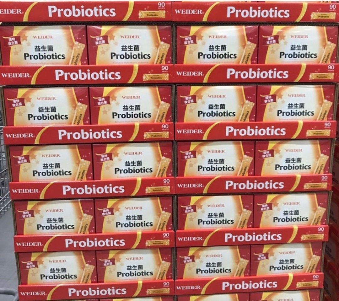 Costco好市多 WEIDER 威德健康益生菌 (顆粒) 3g x90包 probiotics, 健康及營養品, 保健食品, 健康食品，飲料 ...
