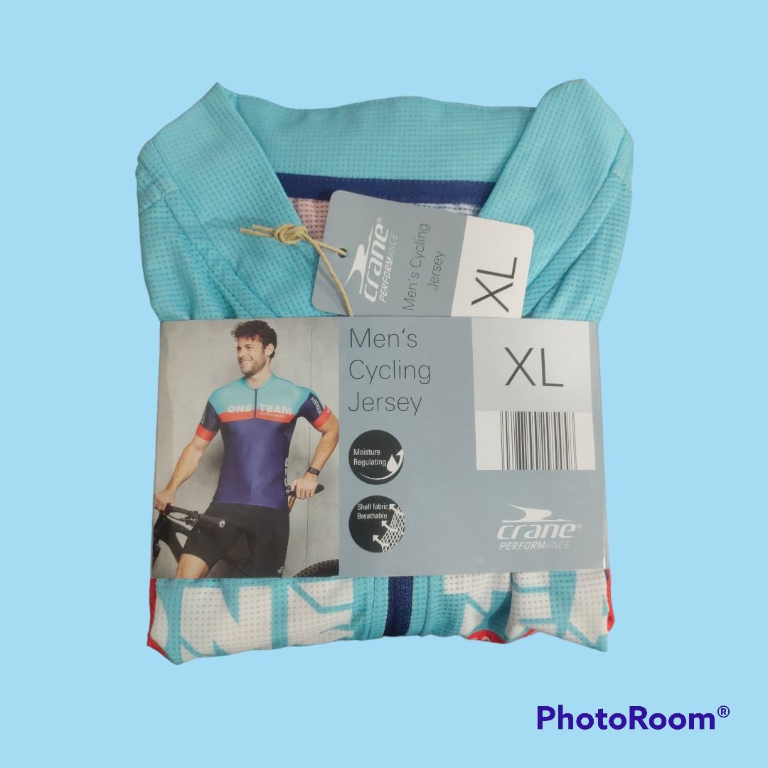 Crane Performance Men Cycling Jersey, Men's Fashion, Activewear on ...